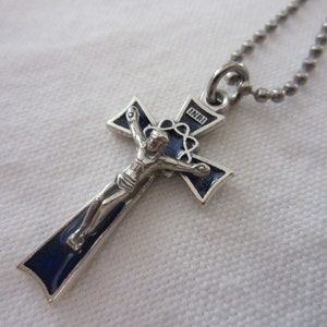 Crown of Thorns Crucifix & Necklace Set, Catholic Devotional First ...