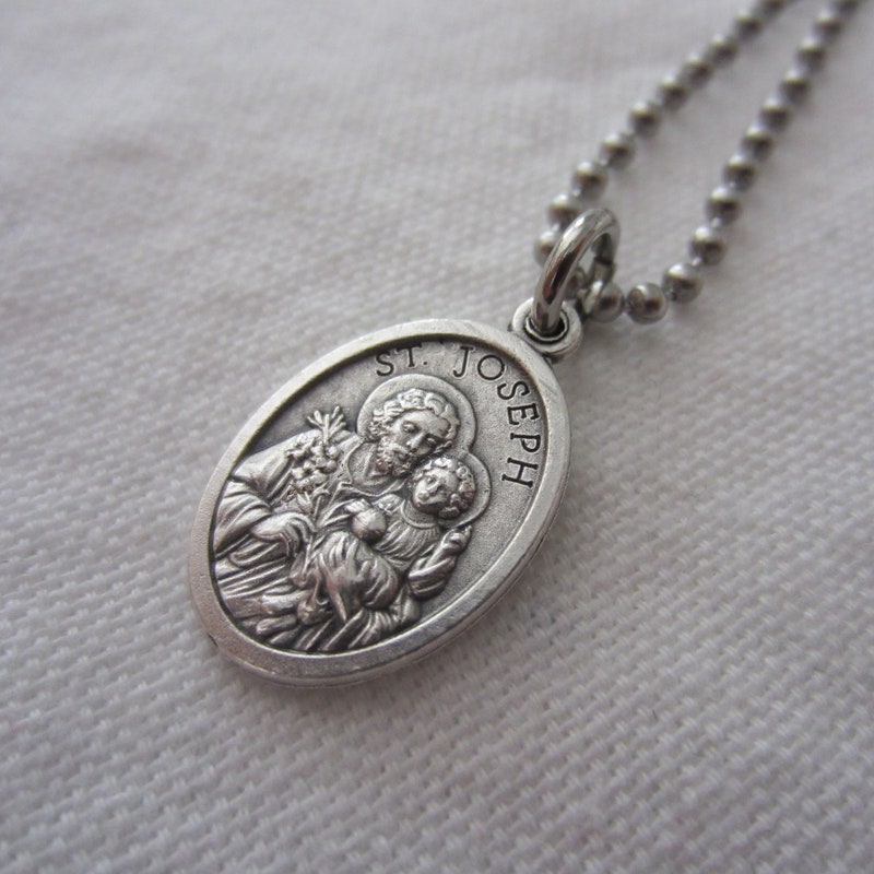 St Joseph Medal - Etsy