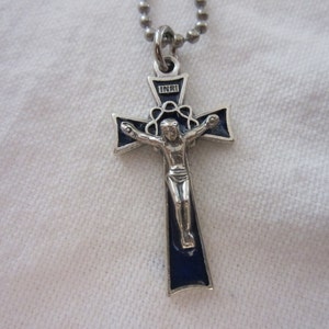 Crown of Thorns Crucifix & Necklace Set, Catholic Devotional First ...