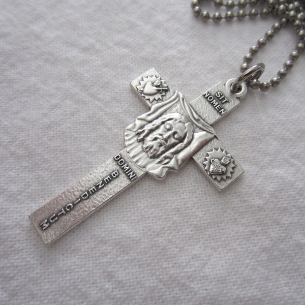 Holy Face Cross - Etsy