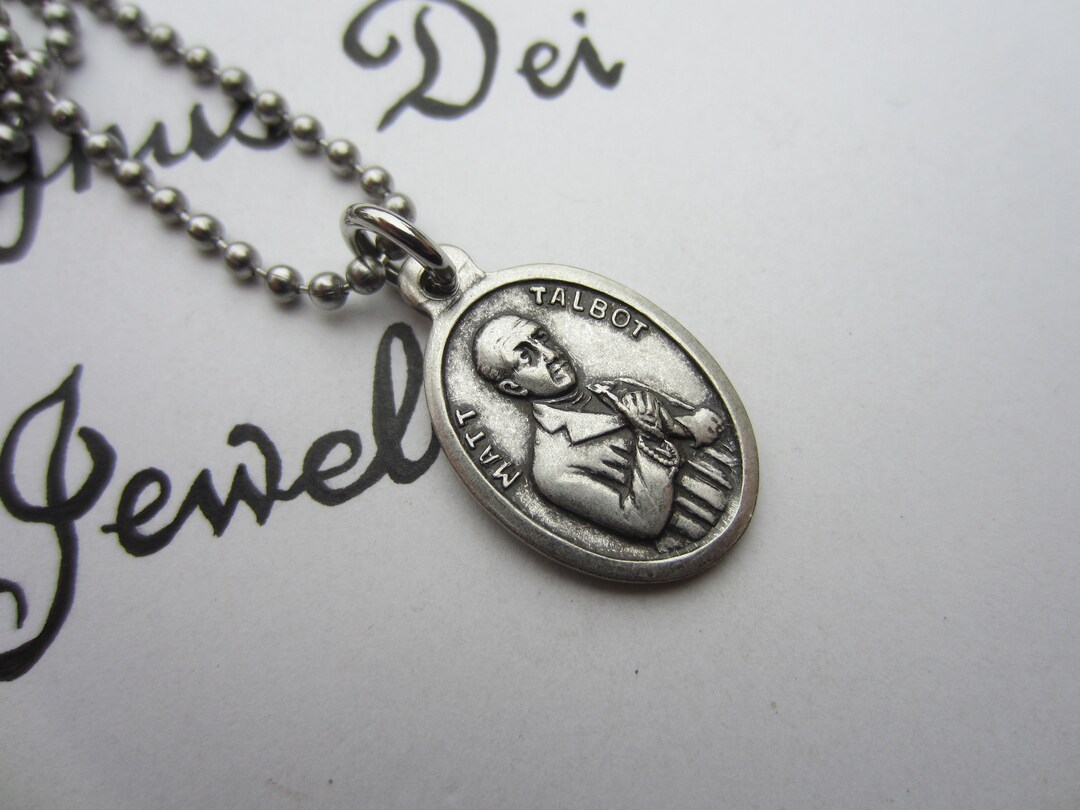 Ven Matt Talbot Medalla y Conjunto de Collares Patrono para - Etsy España