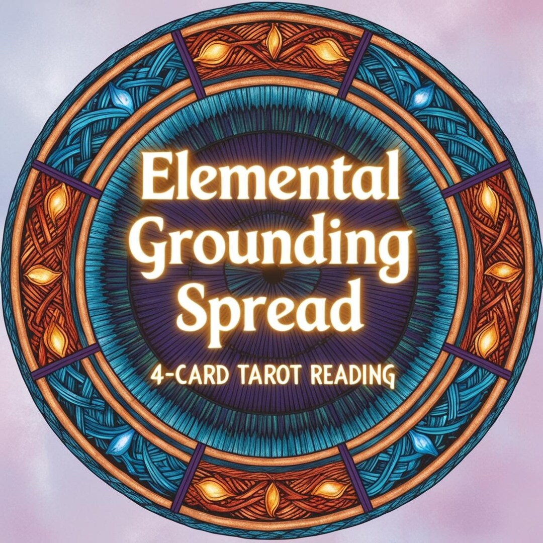 Elemental Grounding Spread | 4-card Psychic Intuitive Tarot Reading - Etsy