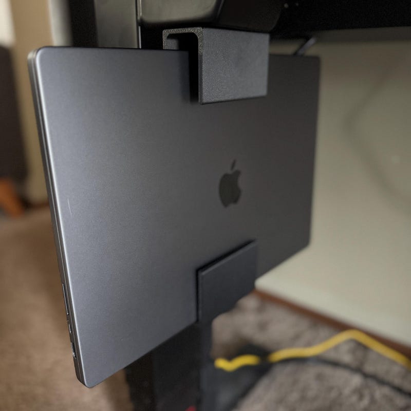 Laptop holder under desk - Etsy Nederland