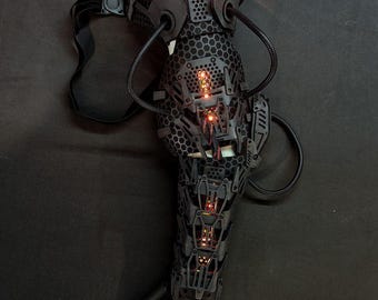 Power Node Gauntlets - Cyberpunk ULTRA BRIGHT LED Original Design ...