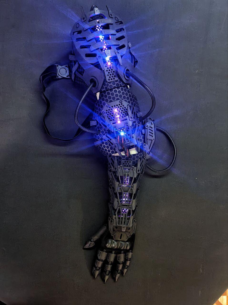 Cyberpunk Arms With LED for Cosplay - Etsy
