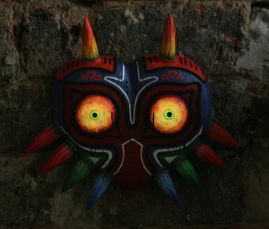 Wearable GLOWING Eyes Majora’s Mask Legend of Zelda Halloween Christmas ...
