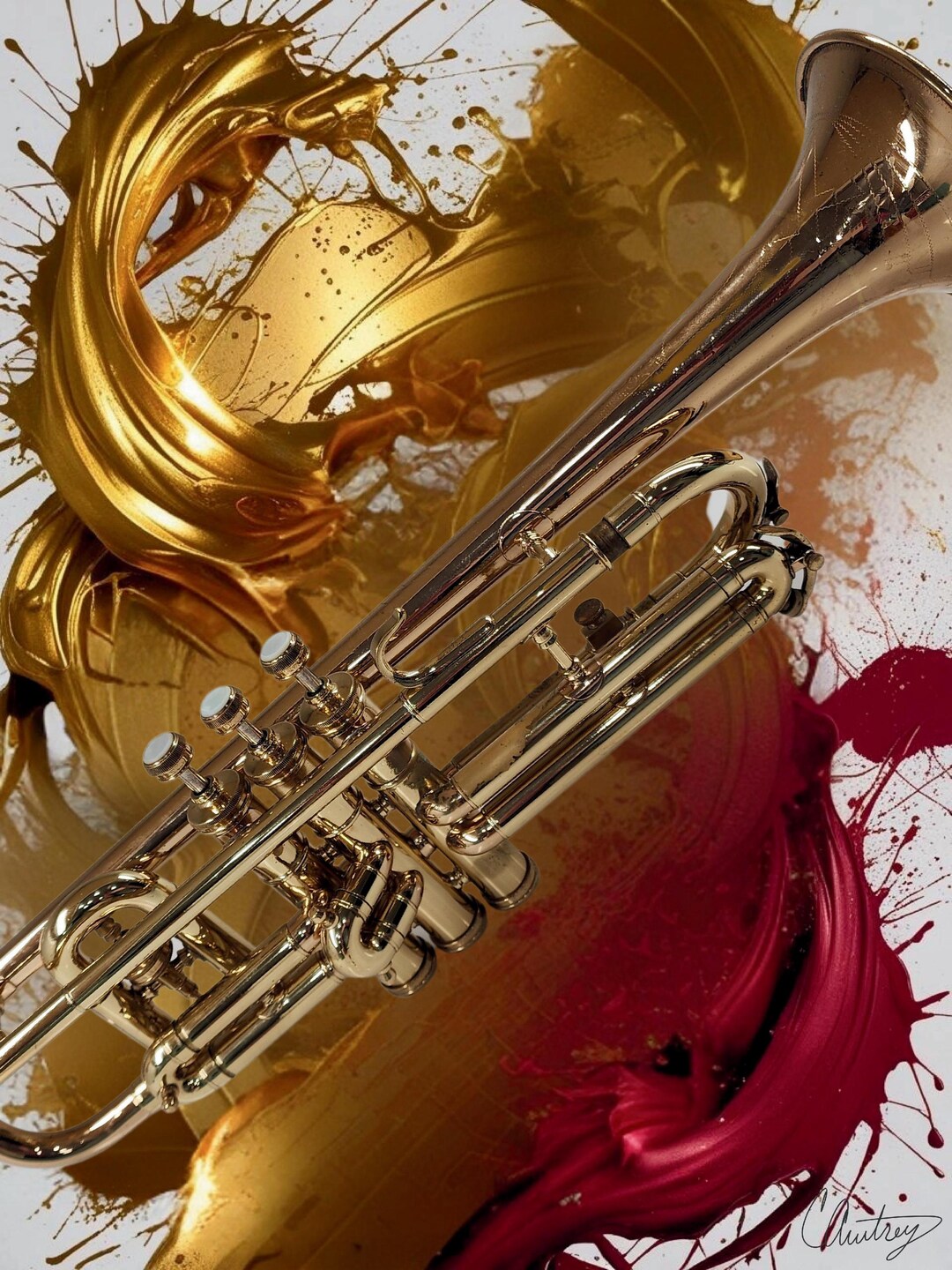 The Battle - Trumpet Wall Art - Photograph - Gift for Musician - Jazz ...