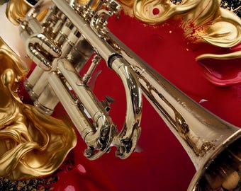 The Call - Trumpet Wall Art - Photograph - Gift for Musician - Jazz Art ...