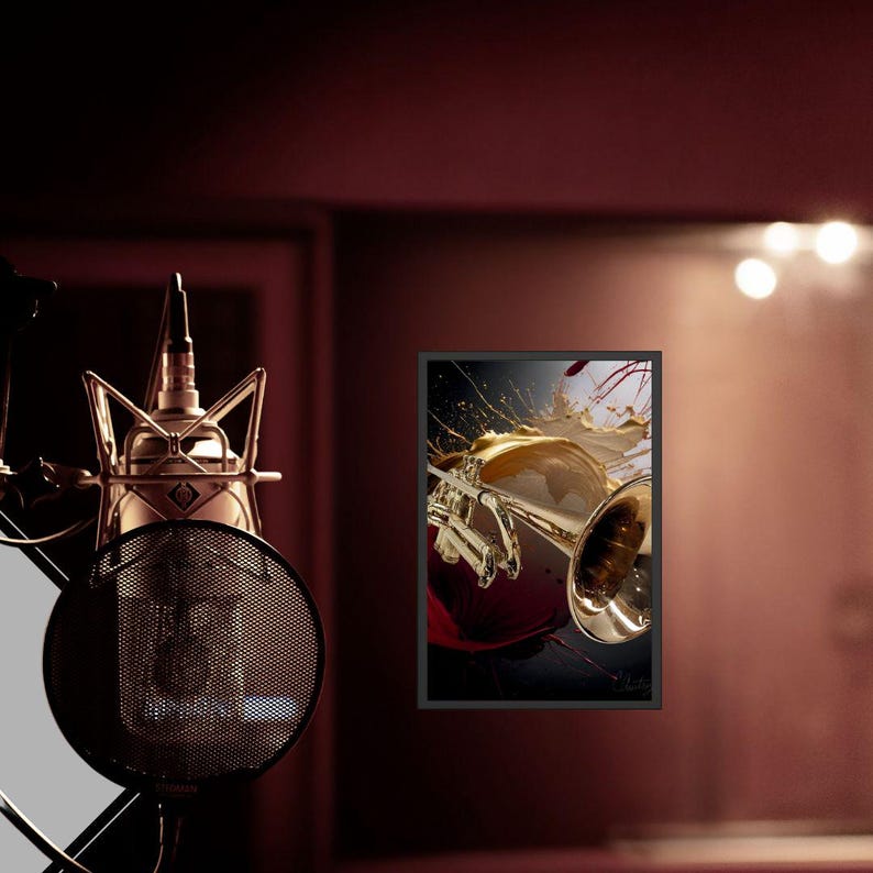 The Call - Trumpet Wall Art - Photograph - Gift for Musician - Jazz Art ...