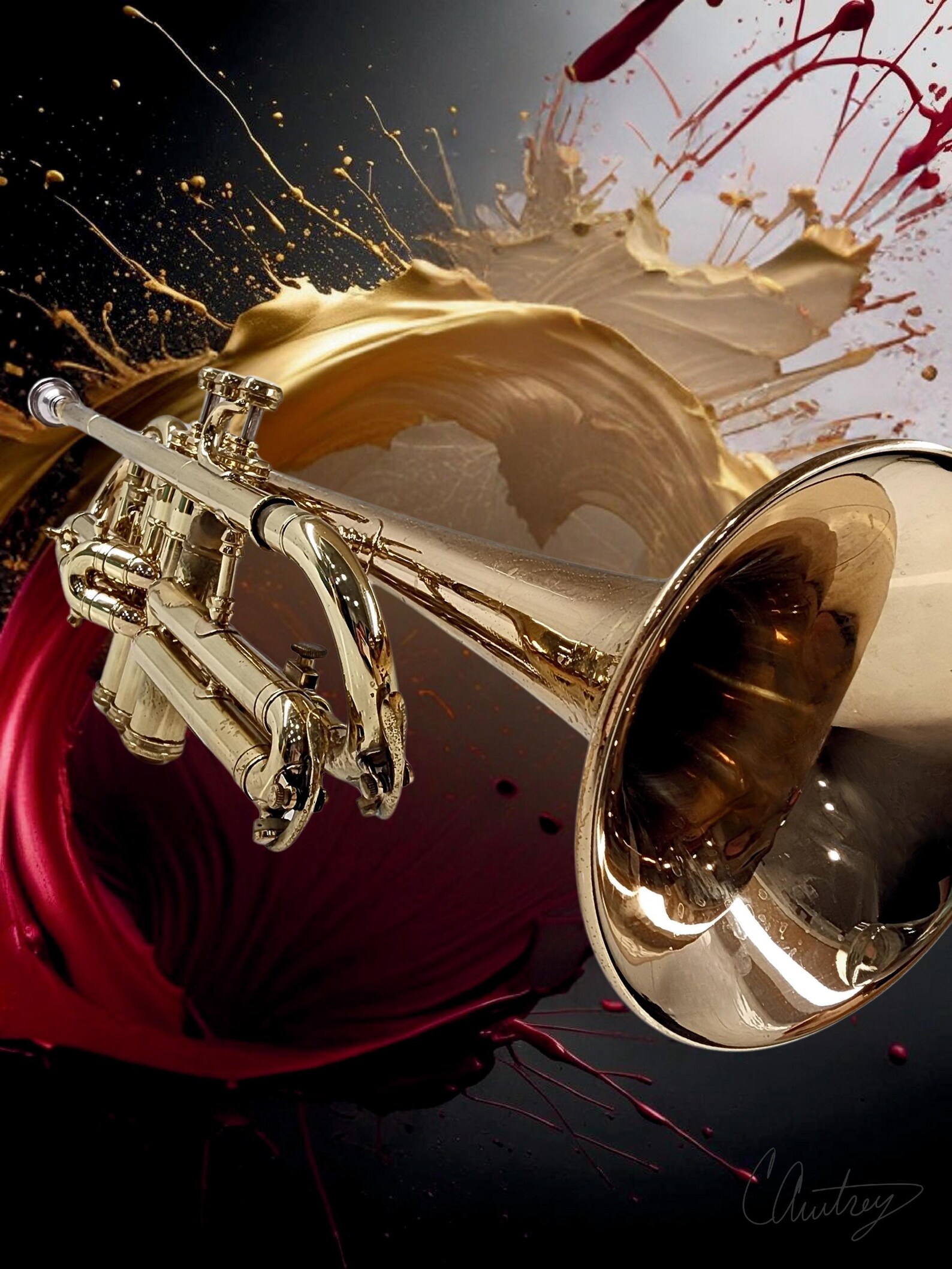 The Call - Trumpet Wall Art - Photograph - Gift for Musician - Jazz Art ...