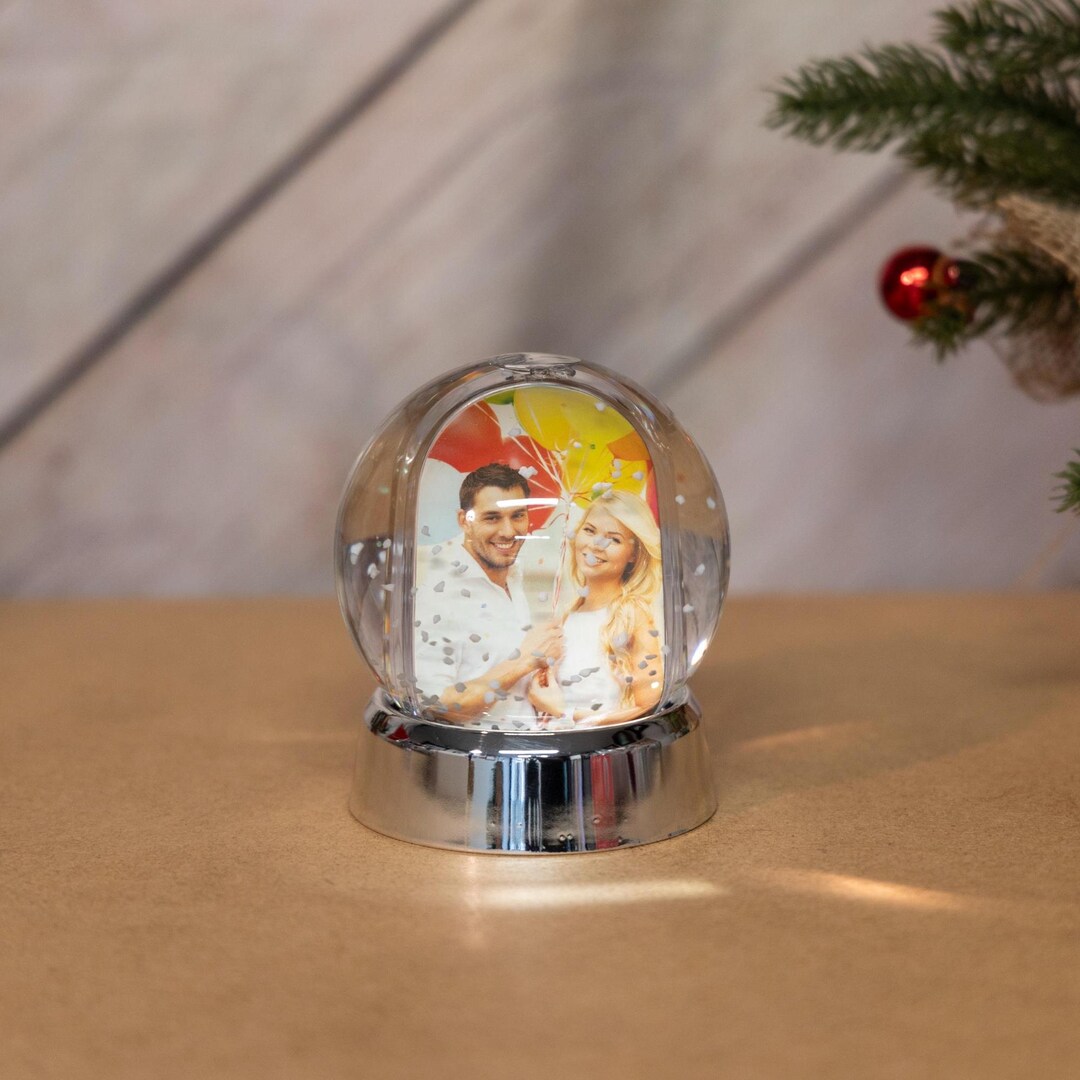 Mini Snow Globe - Personalized Christmas Gift - Stocking Stuffer ...