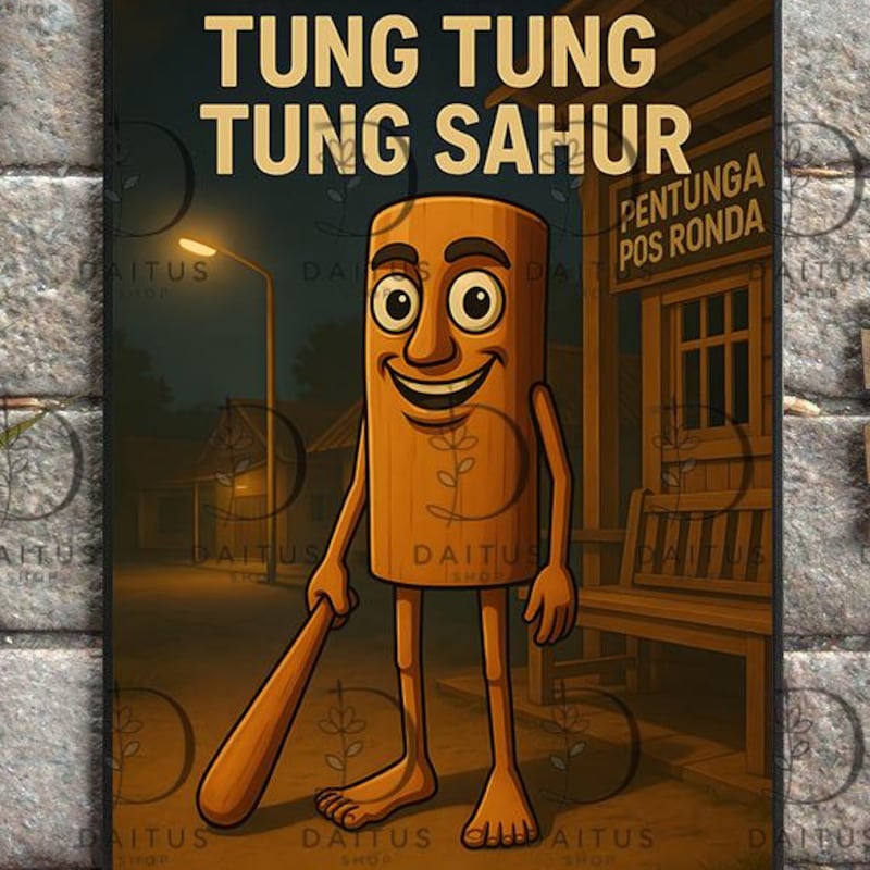 Tung Tung Tung Sahur 4k Wallpaper - Etsy Australia