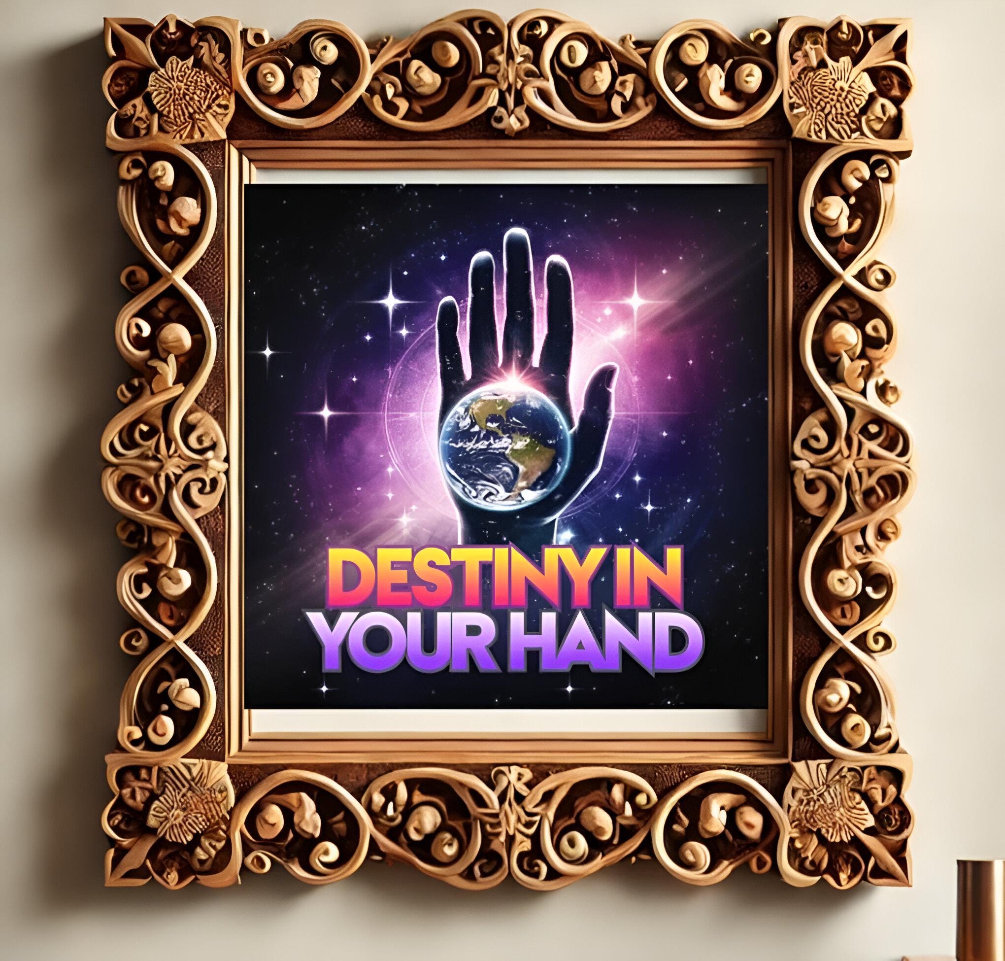 The Hand | Destiny in Your Hand | AI Generated | AI Art | Digital ...