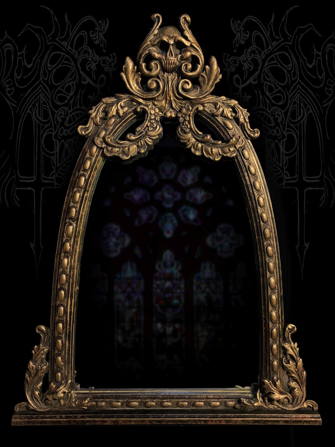 Handmade Mirror Frame in Baroque Style. - Etsy