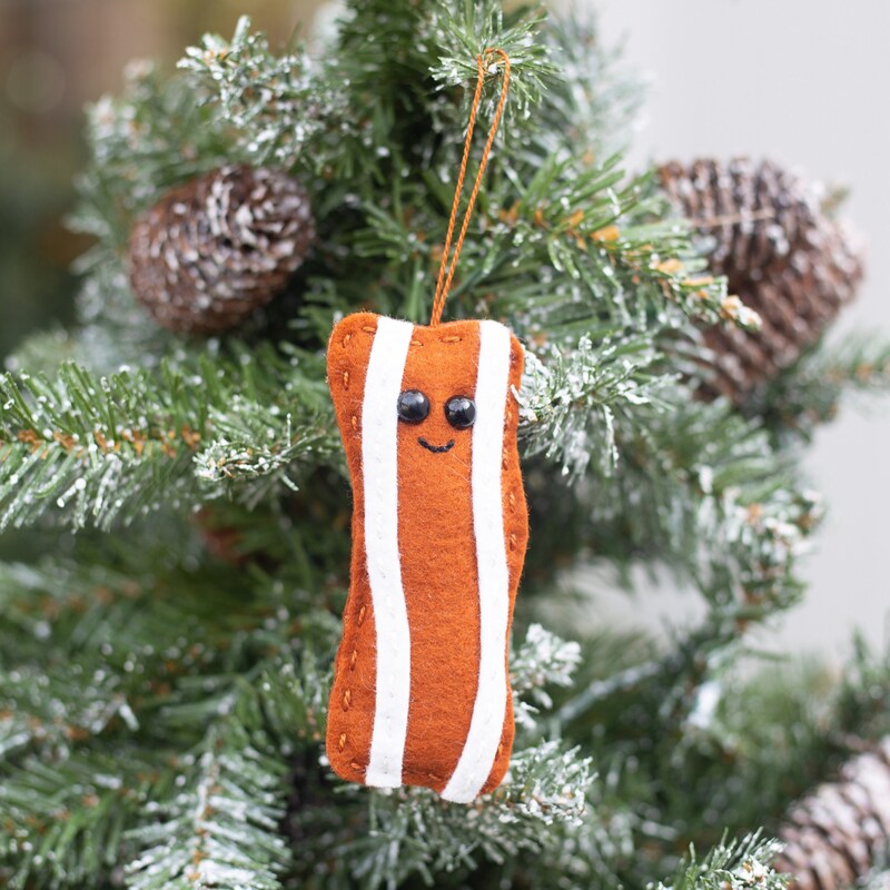 Bacon Ornament - Etsy