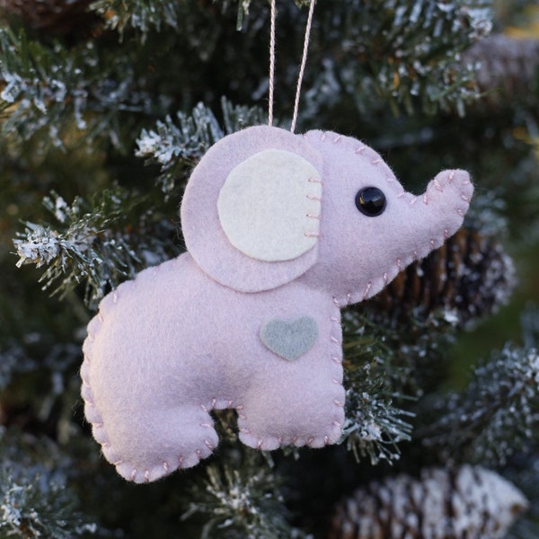 Felt Elephant - Etsy