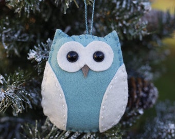 Felt Christmas Owl | Etsy