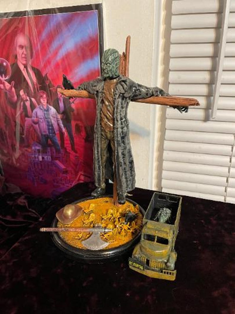 Jeepers Creepers "scarecrow BEATINGU Car Scene" Horror VHS Movie ...