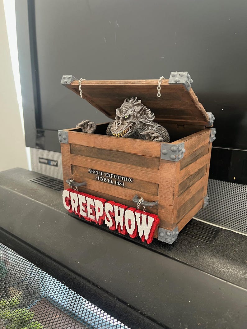 Creepshow "fluffy & Crate" Stephen King George A Romero 80s Horror VHS ...