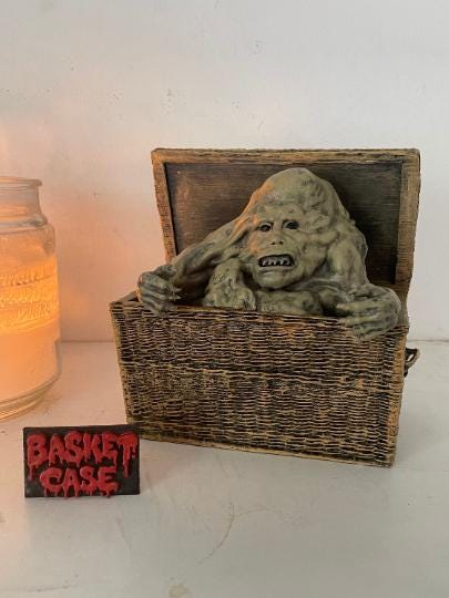 Basket Case "belial" 80s 90s Horror VHS Movie Art Sculpture Replica ...