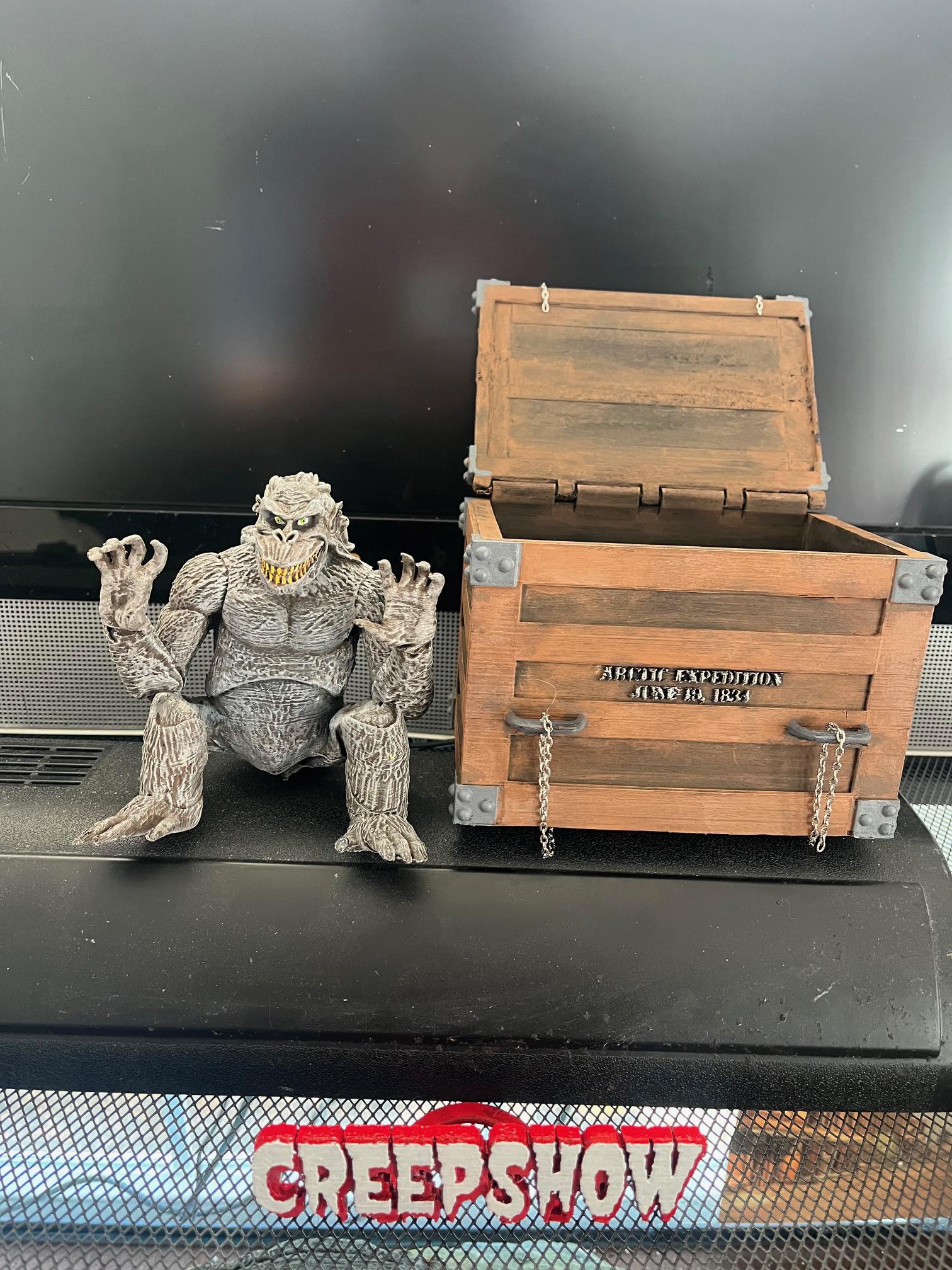 Creepshow "fluffy & Crate" Stephen King George A Romero 80s Horror VHS ...