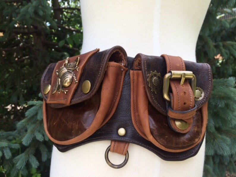 Reserved for Awesome Amber, just Bee Pocket Belt With Carnelian Stone ...