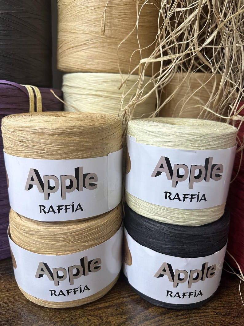 ARTISAN RAFFIA 3.936 Yards 2 Kgs | Raffia Rope to Make Handmade Bags ...