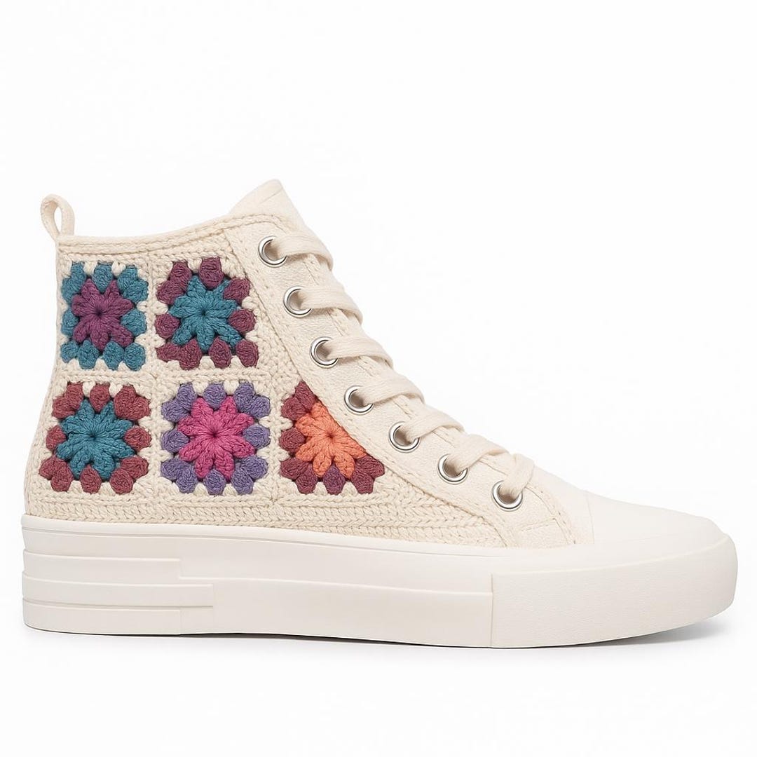 CROCHET SNEAKER GUIDE | Crochet Pattern, How to Make Crochet Sneaker ...