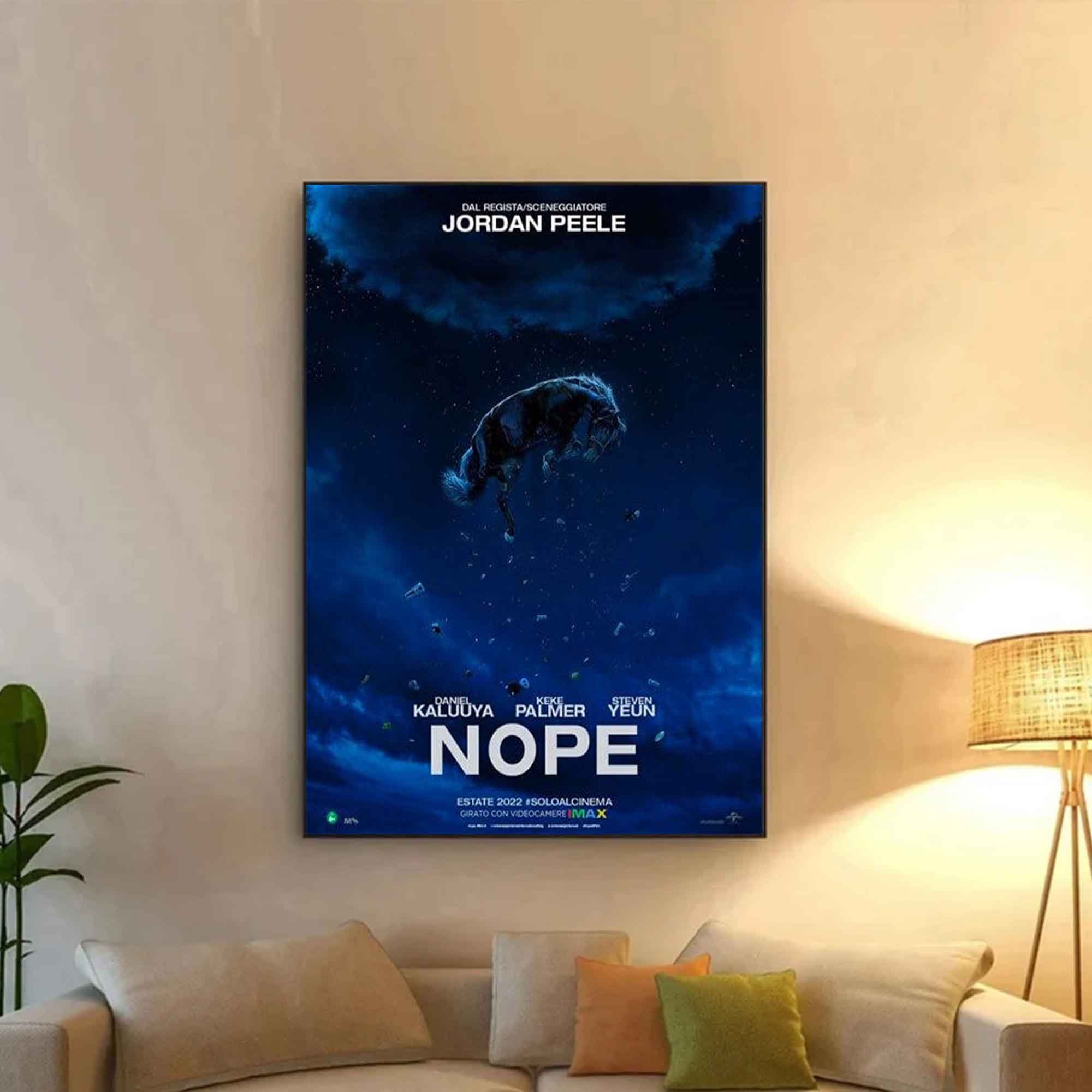Nope 2022 Movie Poster, Jordan Peele Poster