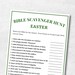 The Bible Scavenger Hunt Church Group Game Printable Activity Christian ...