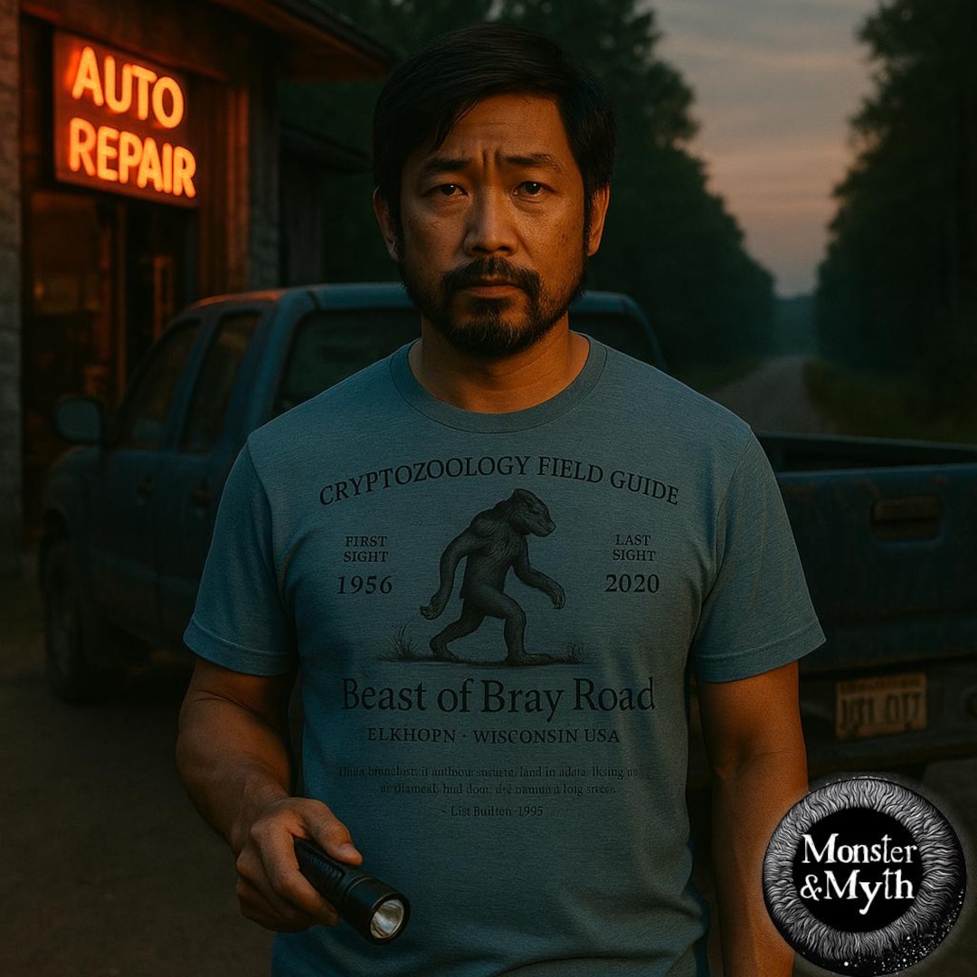 Beast of Bray Road Cryptid T-shirt Wisconsin Werewolf Lore Dogman ...