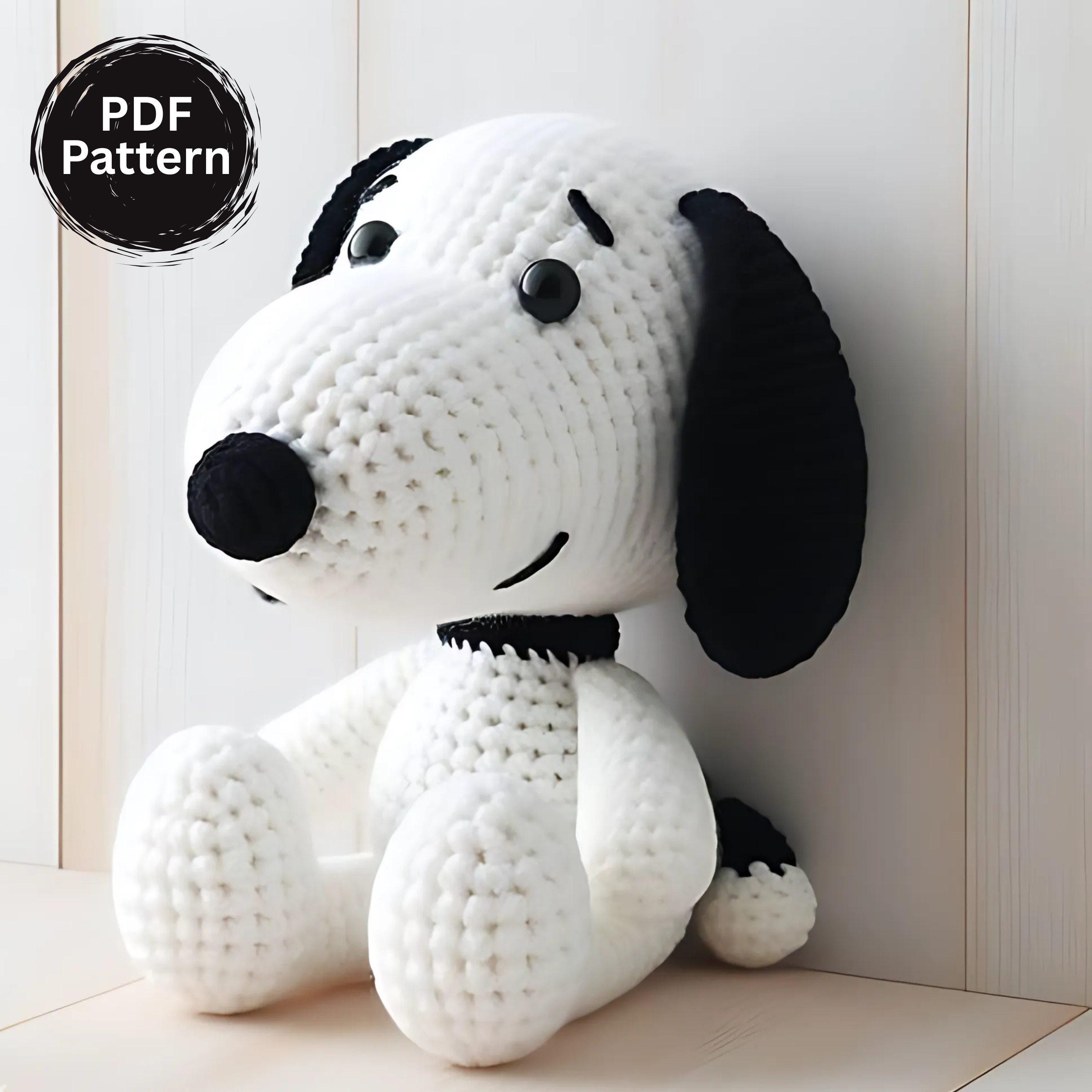 Snoopy Dog Crochet Pattern: Amigurumi Puppy Plush (PDF Pattern) - Etsy