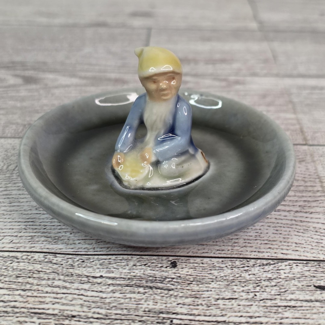 Vintage Wade Ireland Porcelain Crock of Gold Trinket/ring Dish With ...