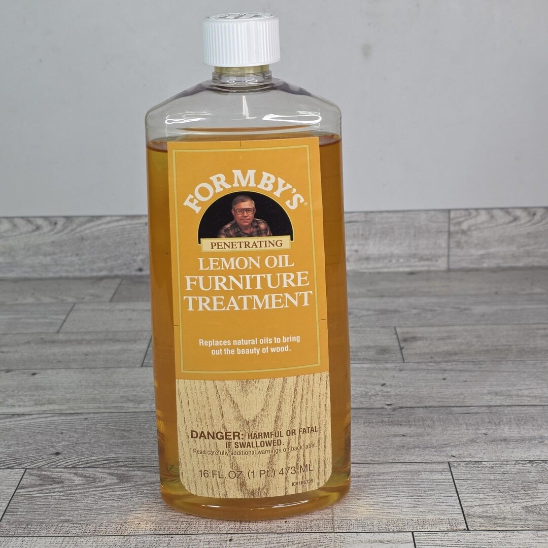 Formby's Penetrating Lemon Oil Wood Furniture Treatment 16oz ...