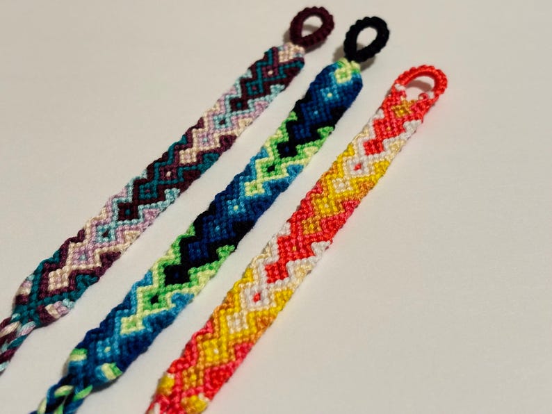Authentic Adjustable Arrowhead Friendship Bracelets. Unique| Colorful ...