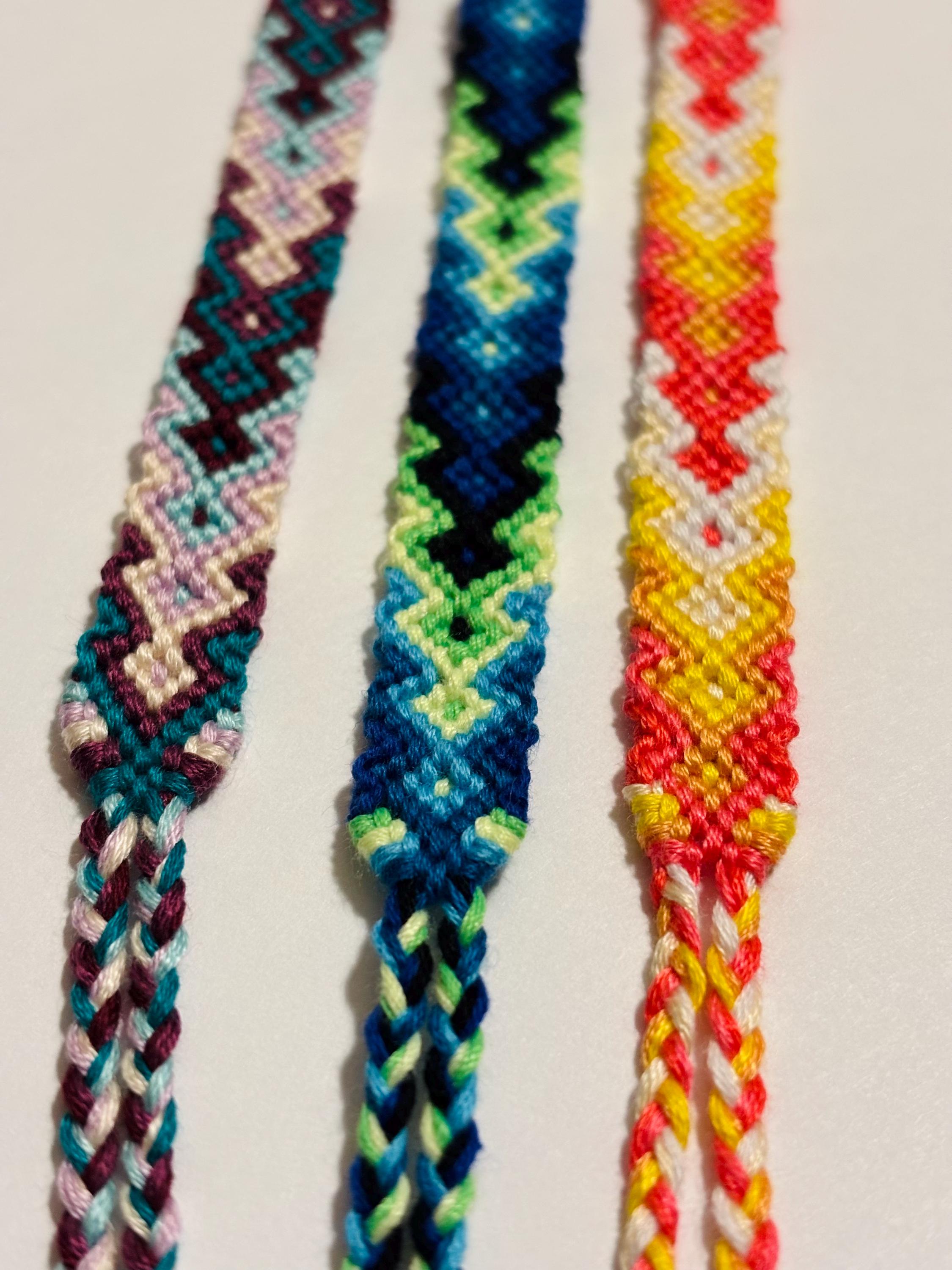 Authentic Adjustable Arrowhead Friendship Bracelets. Unique| Colorful ...