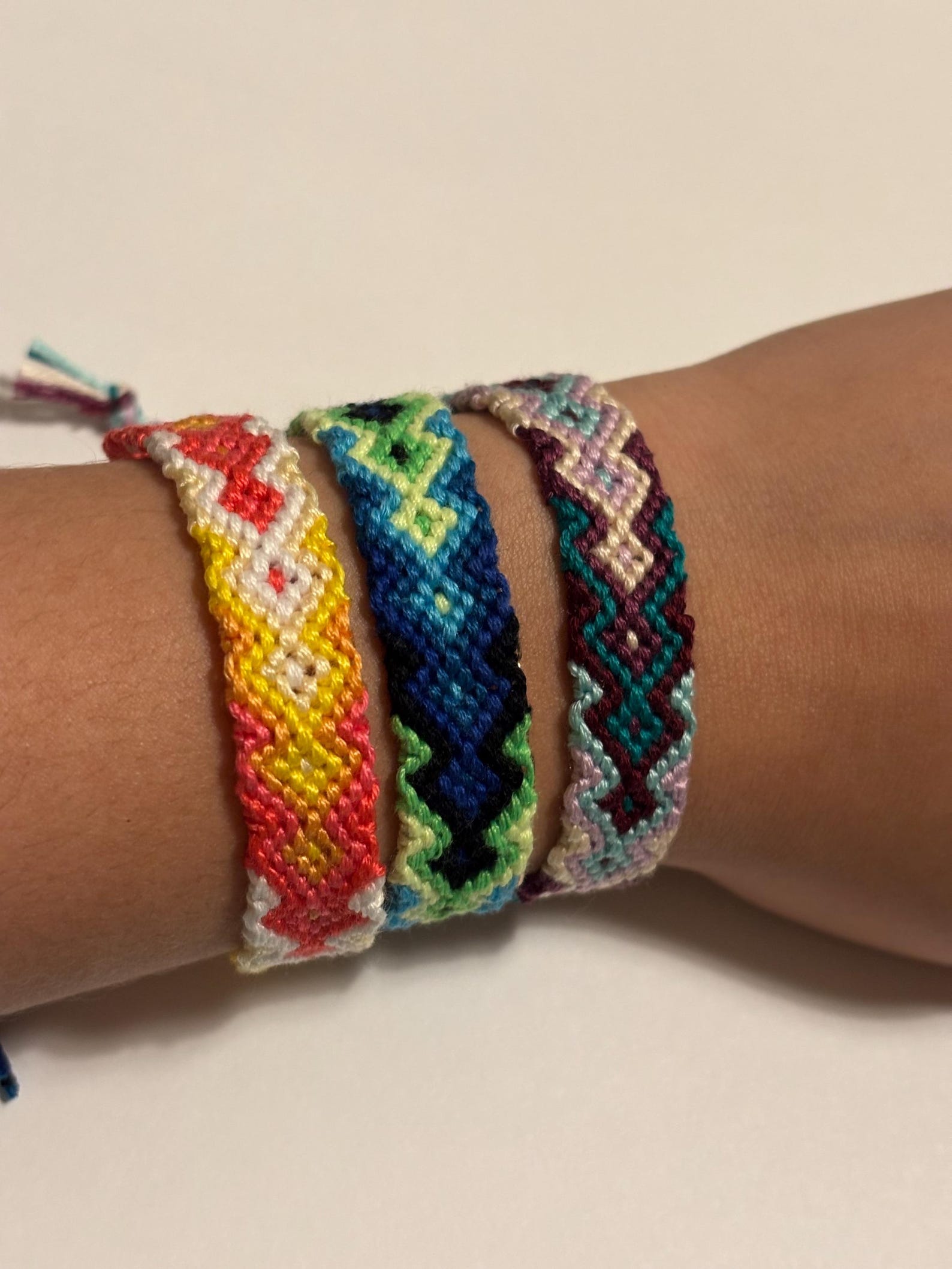 Authentic Adjustable Arrowhead Friendship Bracelets. Unique| Colorful ...