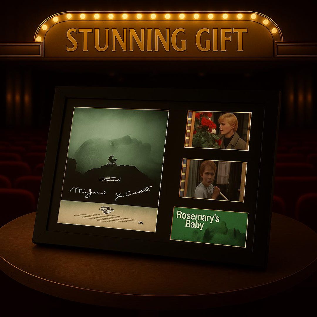 Rosemary's Baby Original Film Cell Display Amazing Signed Collectable ...