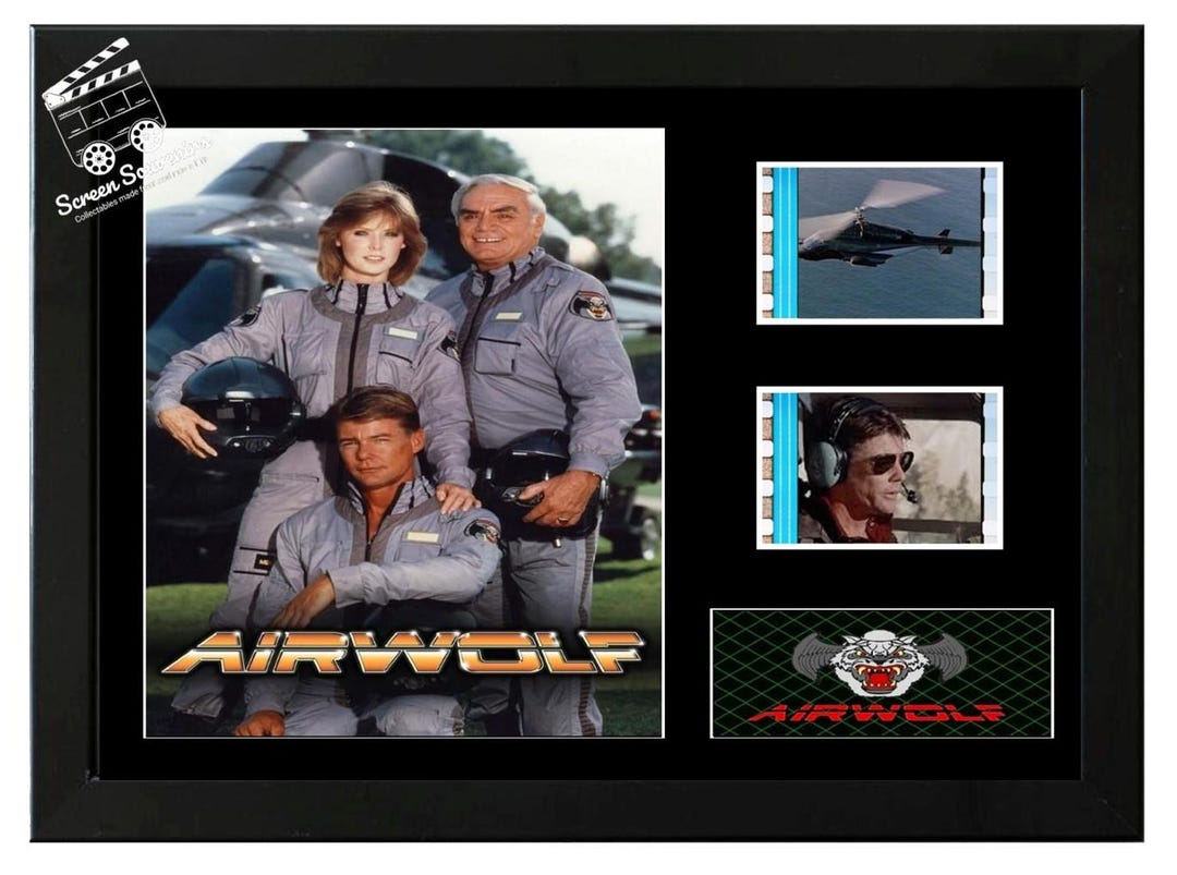 AIRWOLF Original Film Cell Display Amazing Collectable. With COA - Etsy