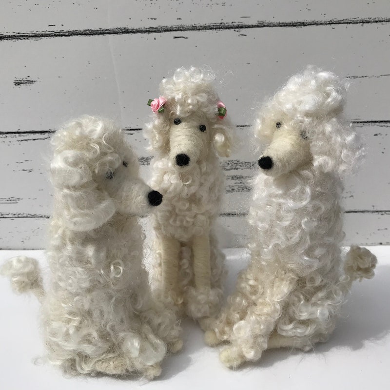 Poodle Figurines - Etsy