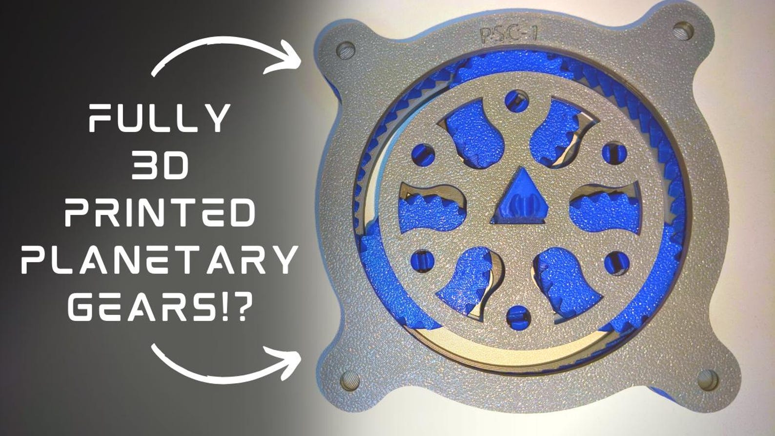 Gearfinity Planetary Gear Stage - 3D Printed Mechanical Engineering Kit ...