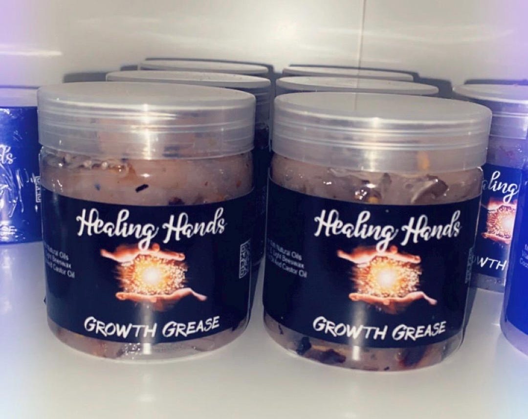 Natural Hair Growth Grease (hair Herbs Infused) - Etsy