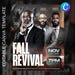 Fall Revival Church Flyer Template | Editable Canva Design | Church ...