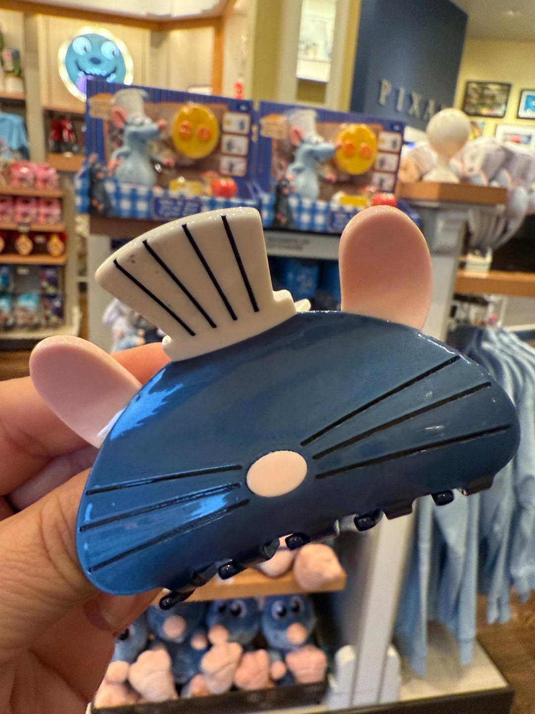 Remi the Rat Chef Inspired Claw Clip - Etsy