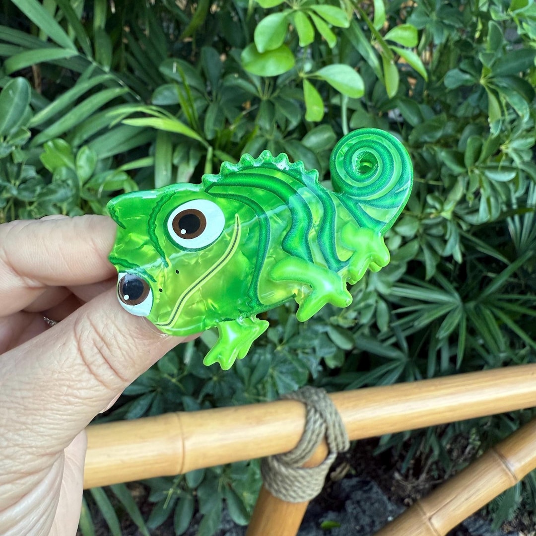 Chameleon Princess Claw Clip - Etsy