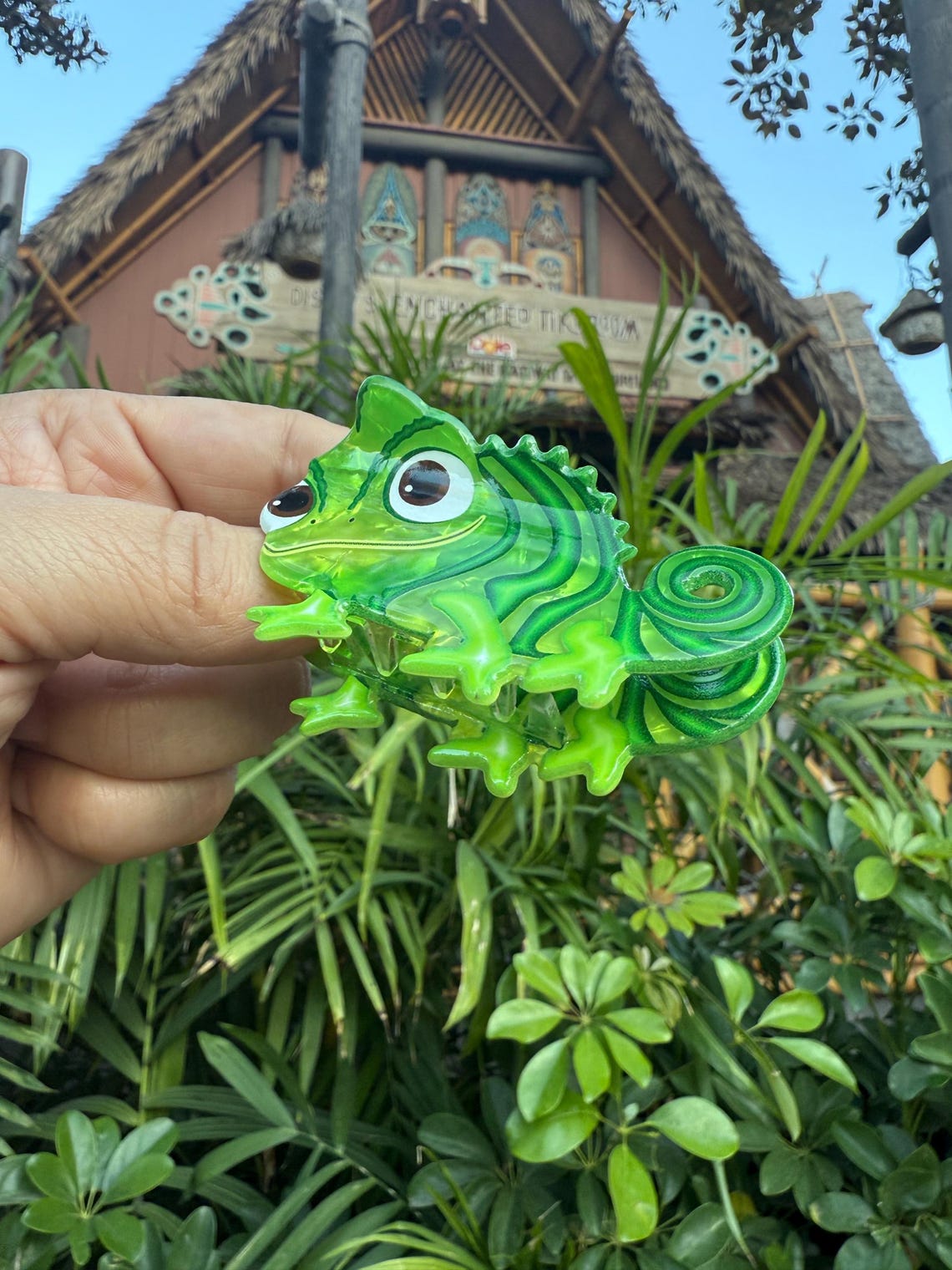 Chameleon Princess Claw Clip - Etsy