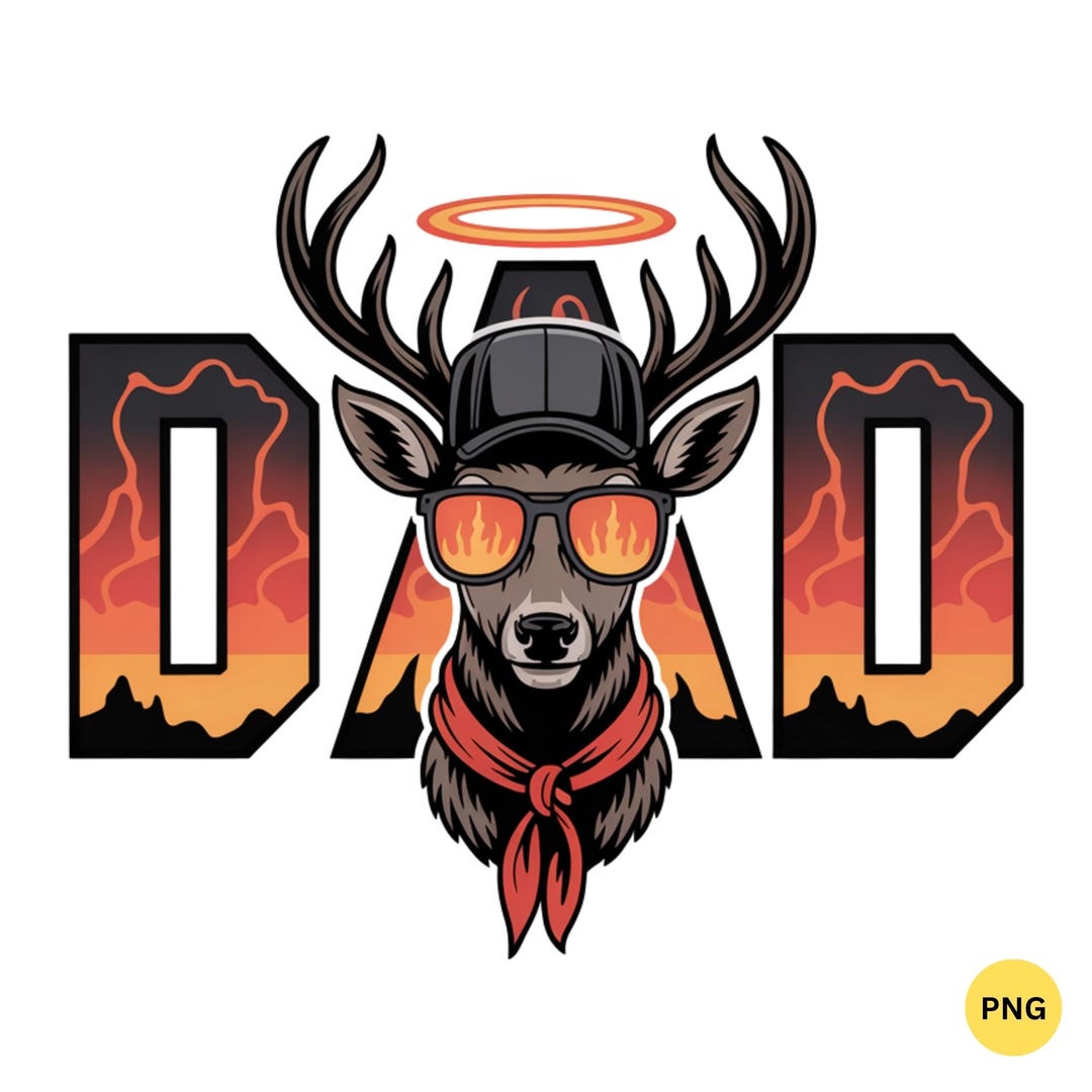 Hunter Dad Png Best Dad Ever Png Leopard Hunter Png Deer Dad Shirt ...