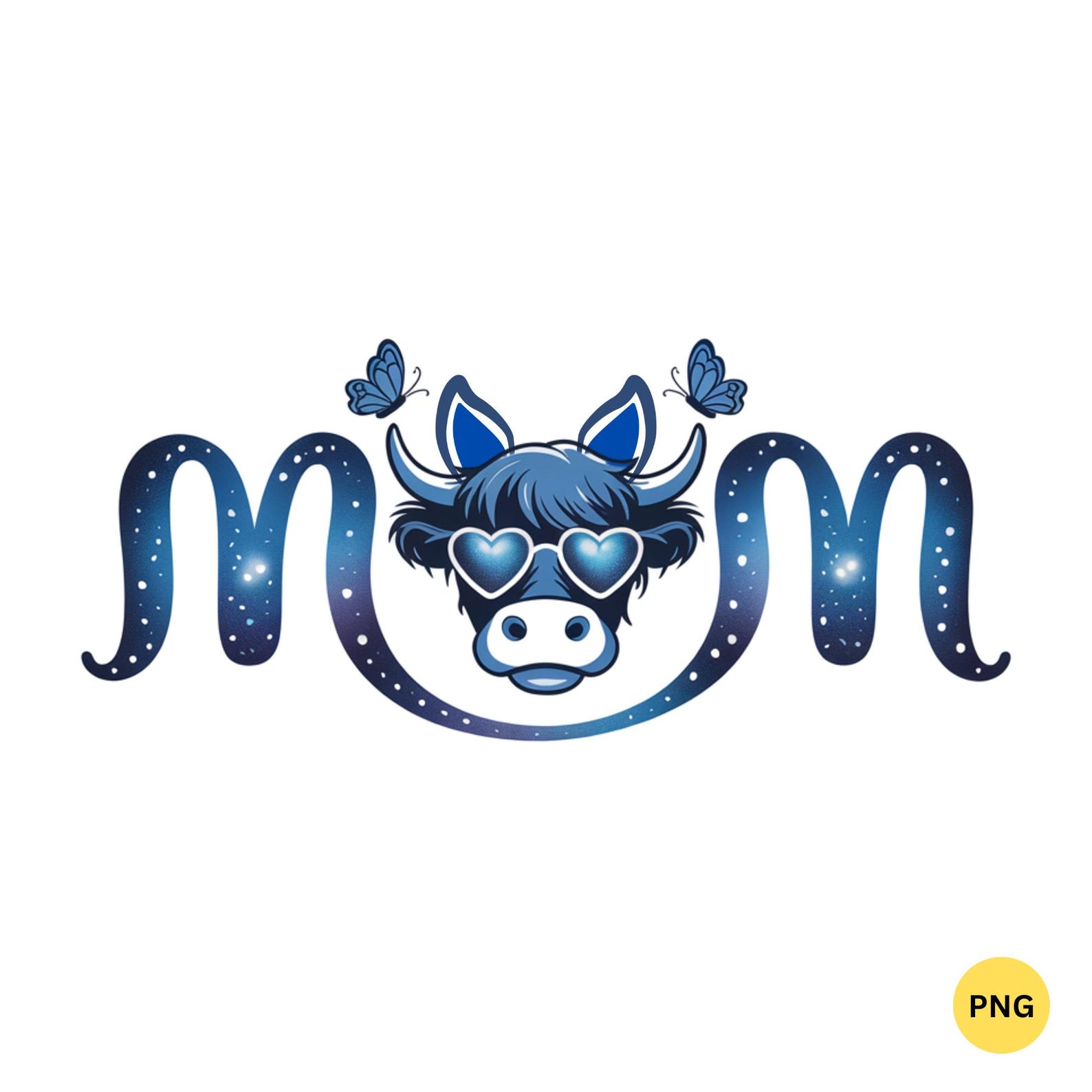 Mom Highland Cow Png Cow Highlander Cow Mama Png Gift for Mom Best Mom ...