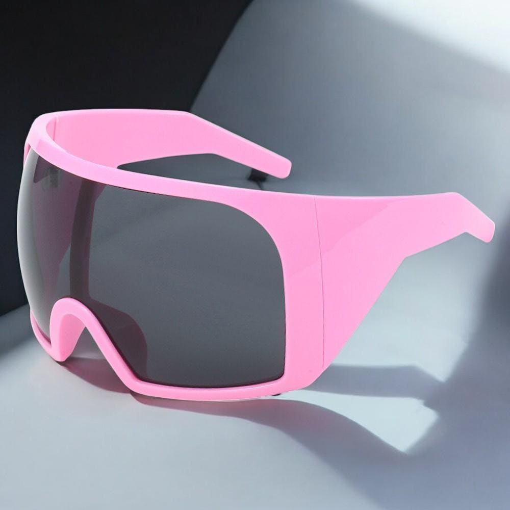 Oversized Futuristic Sunglasses - Driving Sunglasses - Festival ...