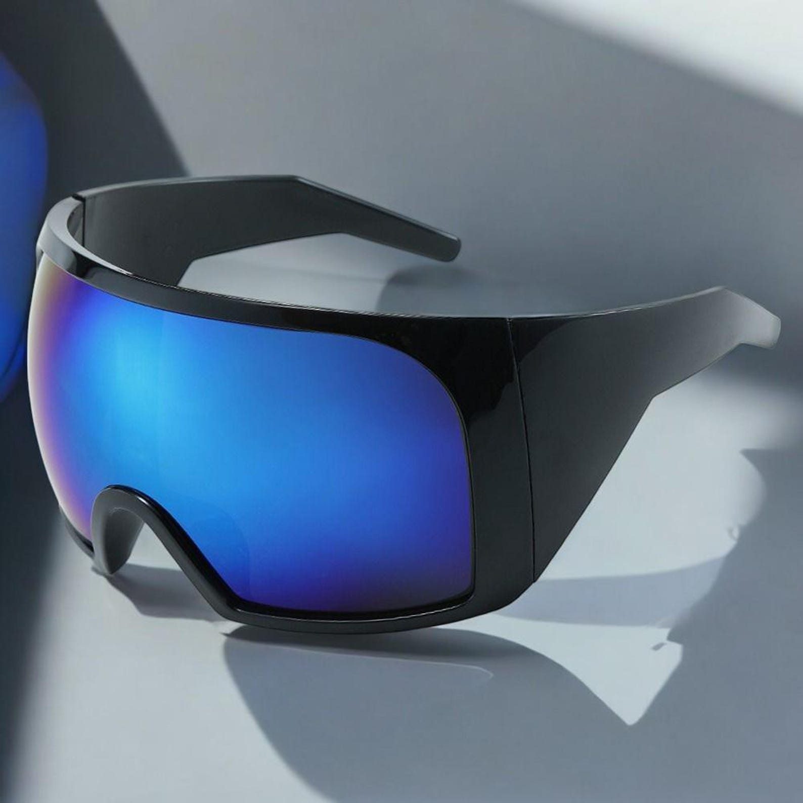 Oversized Futuristic Sunglasses - Driving Sunglasses - Festival ...